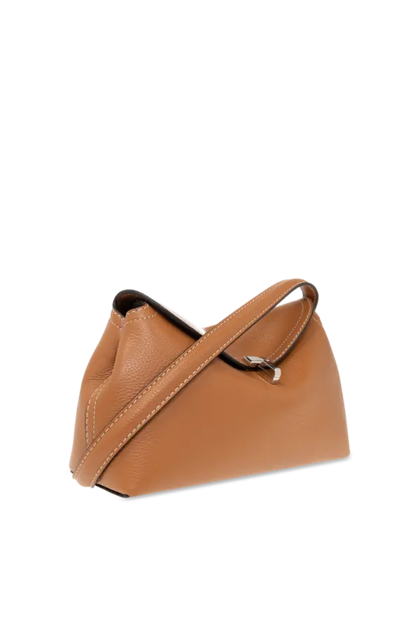 TOTEME Leather Shoulder Bag - Brown