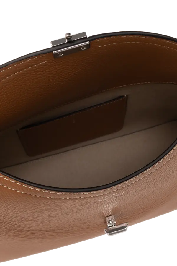 TOTEME Leather Shoulder Bag - Brown