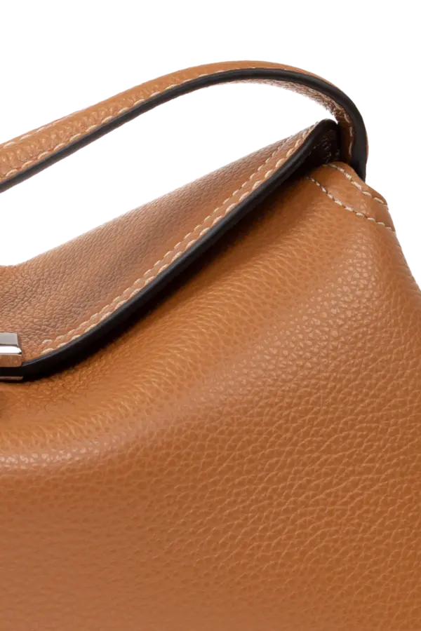 TOTEME Leather Shoulder Bag - Brown