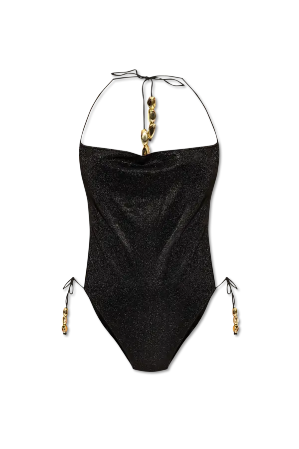Oseree Shimmering Monokini - Black
