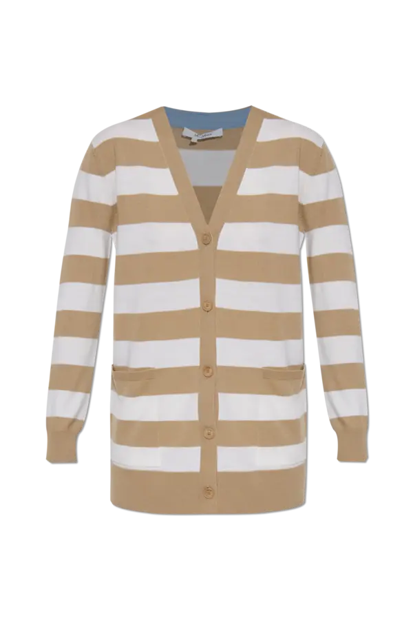 Max Mara Fiemme Wool Cardigan - Beige