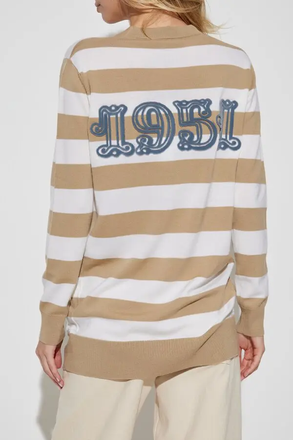 Max Mara Fiemme Wool Cardigan - Beige