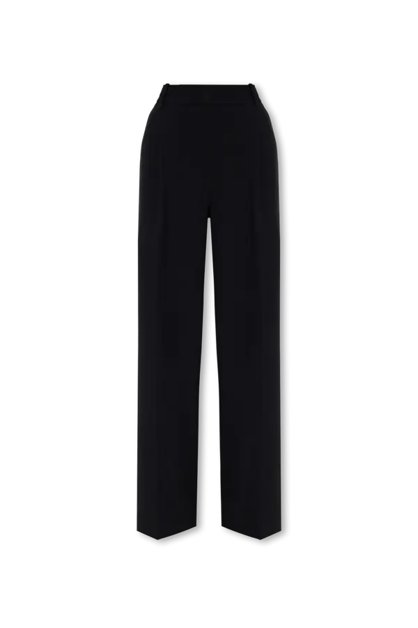 Michael Kors Pleat-front Wide Leg Trousers