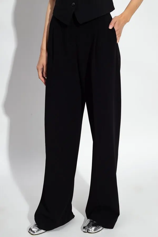 Michael Kors Pleat-front Wide Leg Trousers