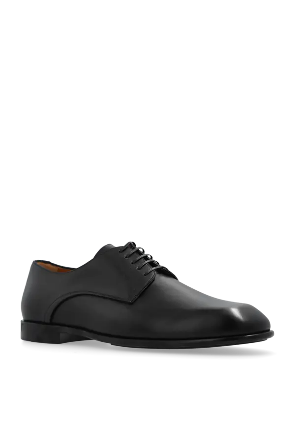 FERRAGAMO Fosco Leather Lace-up Shoes