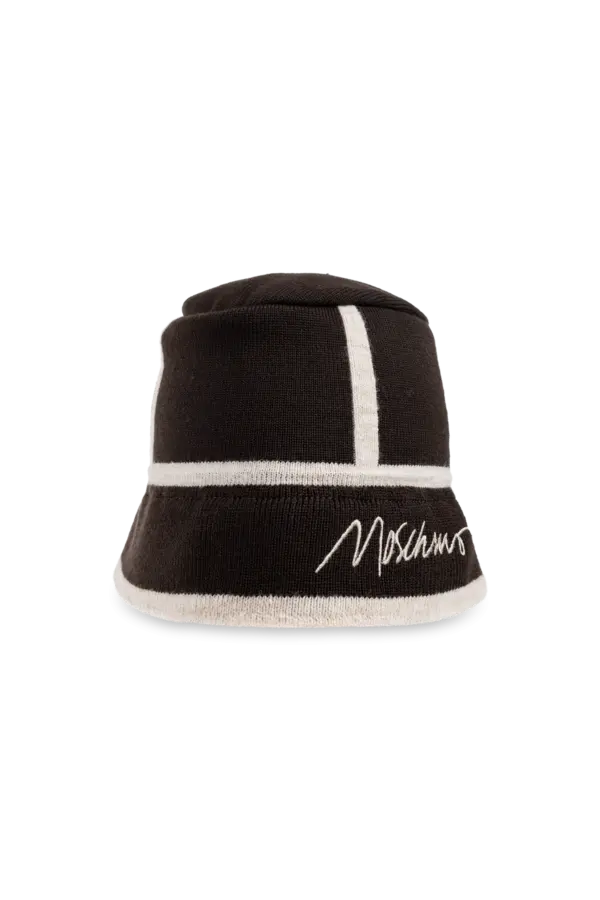 Moschino Bucket Hat - Brown