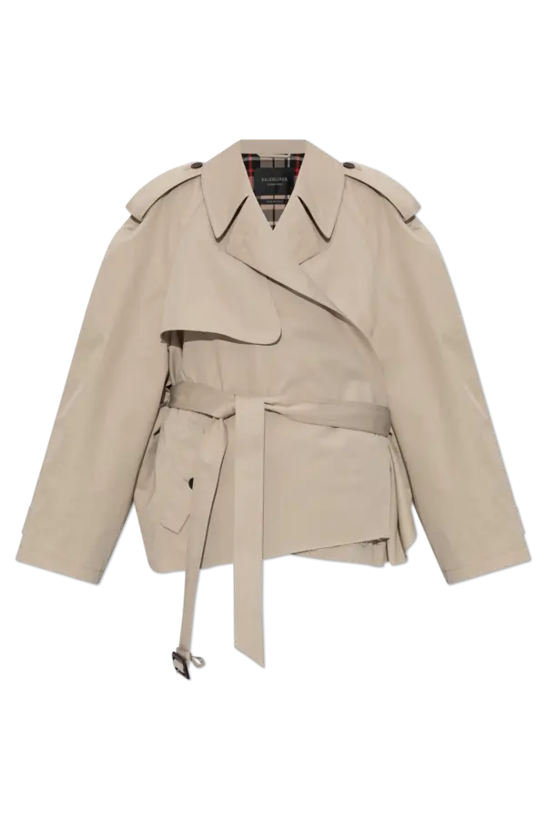 Balenciaga Short Trench Coat