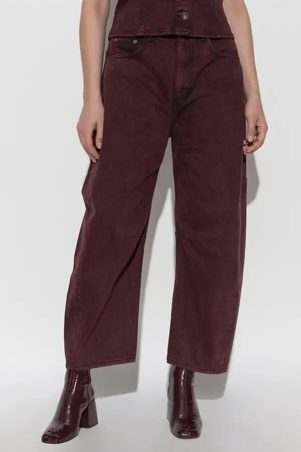 Rag & Bone High-waisted Straight Leg Jeans