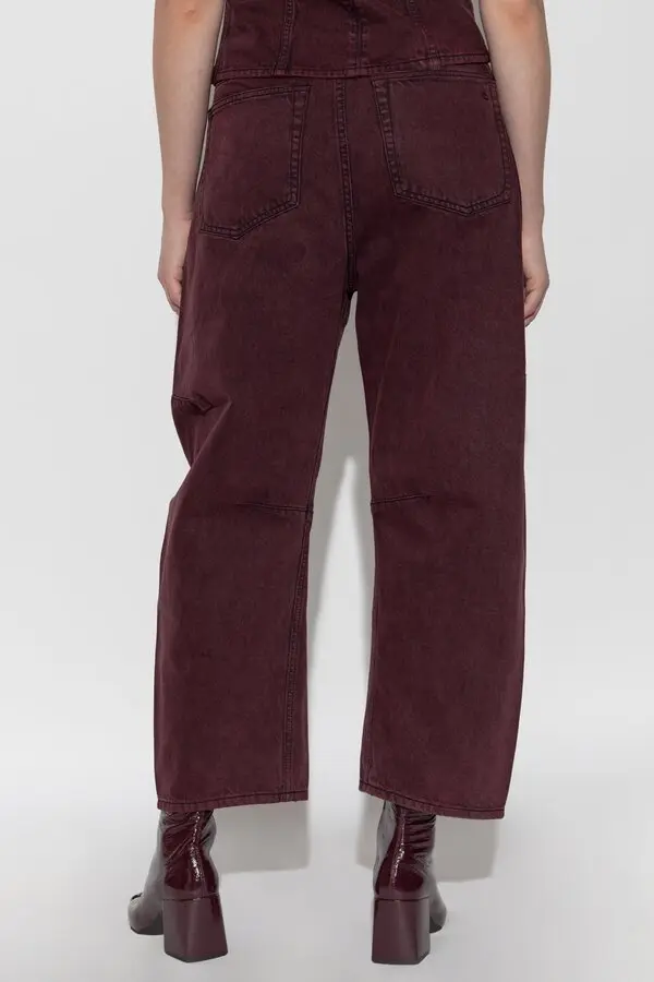 Rag & Bone High-waisted Straight Leg Jeans