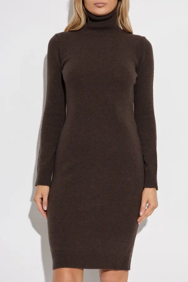 MAISON MARGIELA Wool Turtleneck Dress