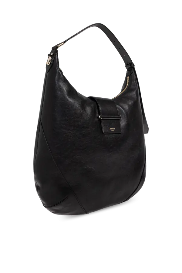 JIMMY CHOO Bar Medium Shoulder Bag - Black