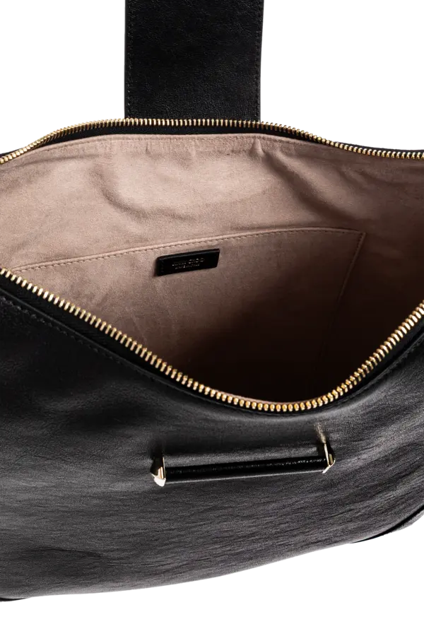JIMMY CHOO Bar Medium Shoulder Bag - Black