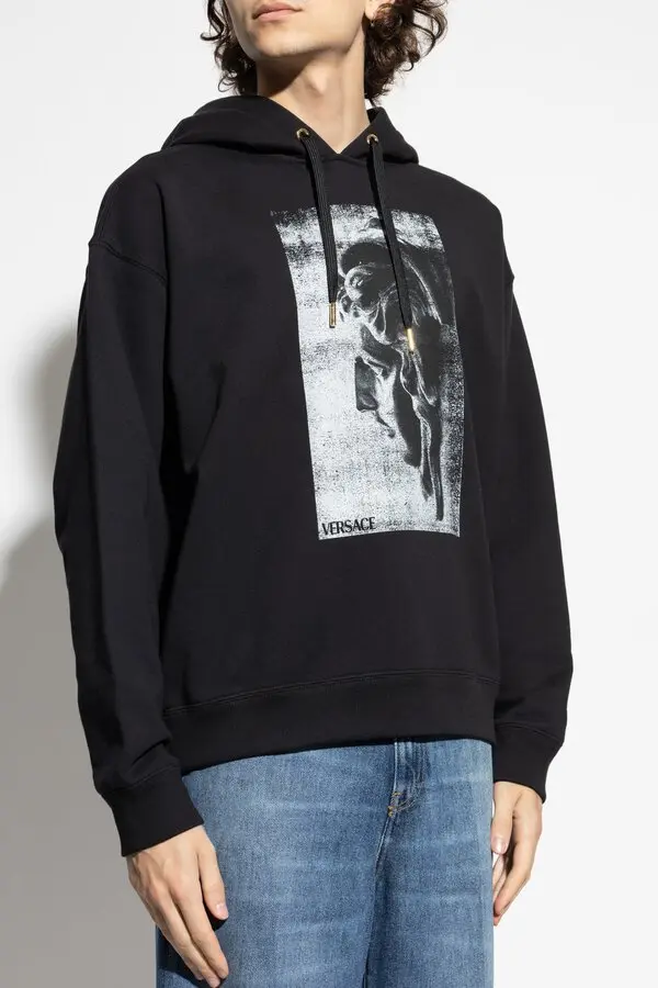 Versace Classical Art-inspired Cotton Hoodie