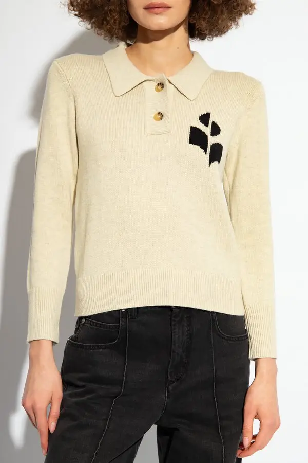 MARANT ETOILE Nola Polo Sweater