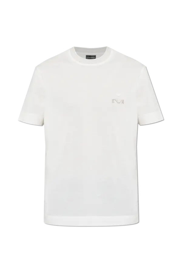 Emporio Armani T-shirt With Logo - White