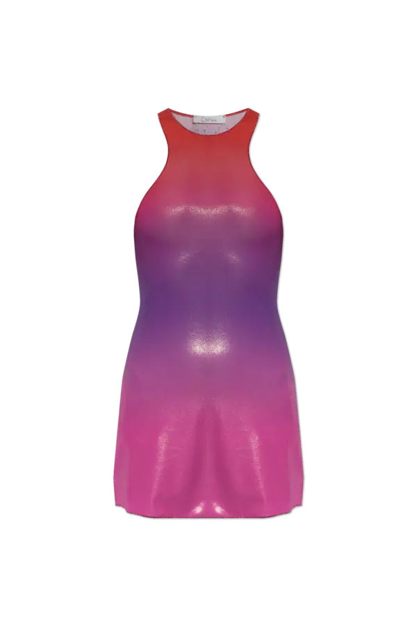 Oseree Sleeveless Ombre Mini Dress