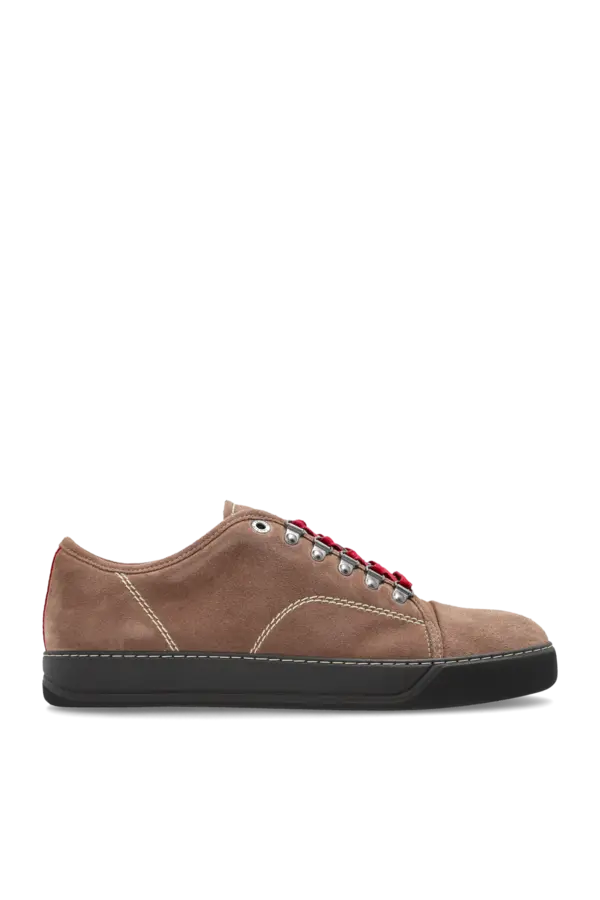 LANVIN Debbi Suede Sneakers - Brown