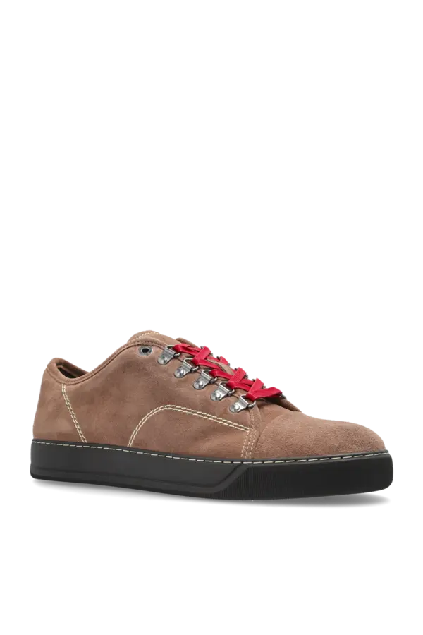 LANVIN Debbi Suede Sneakers - Brown