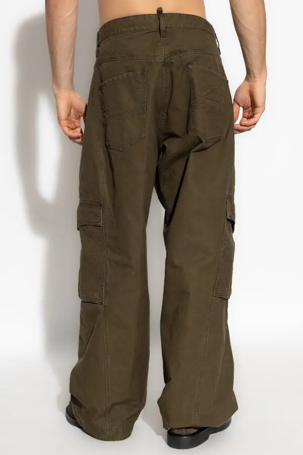 Dsquared2 Logo Trousers - Green
