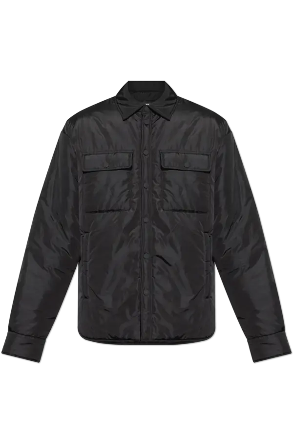 Dsquared2 Jacket With Pockets - Black