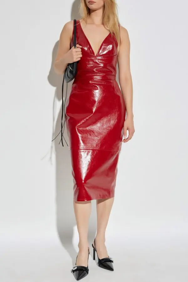 Dsquared2 Leather Dress