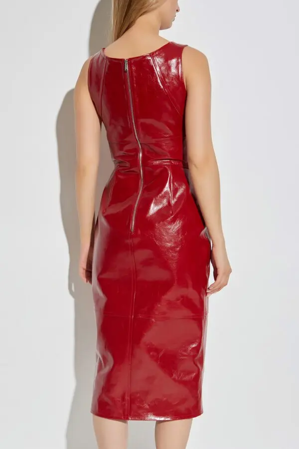 Dsquared2 Leather Dress