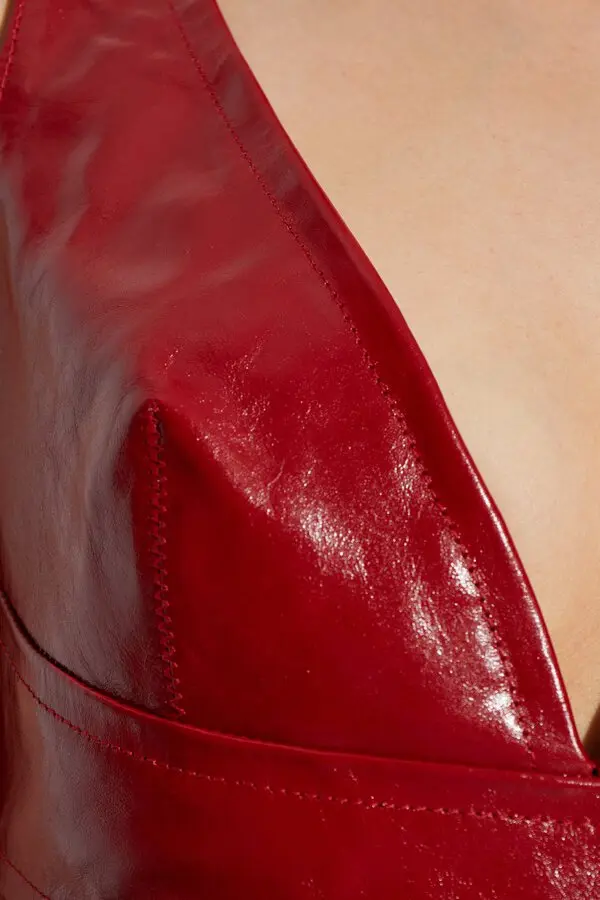 Dsquared2 Leather Dress