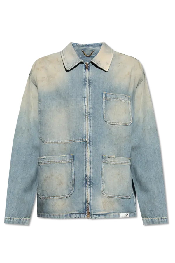 GOLDEN GOOSE Vintage Effect Denim Jacket