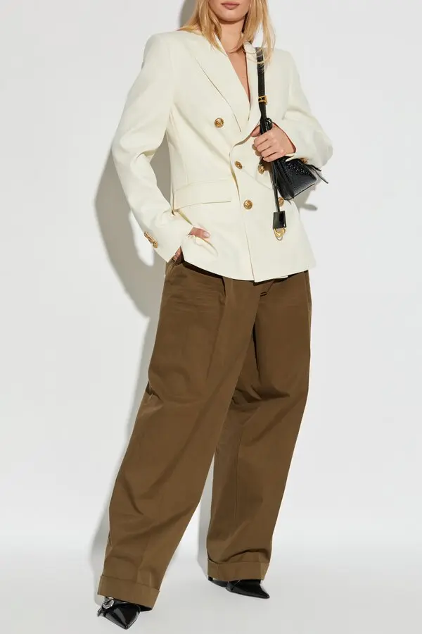 Dsquared2 Wool Blazer - Cream