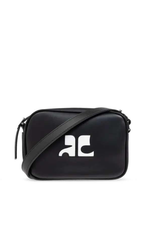 COURREGES Re-edition Shoulder Bag - Black