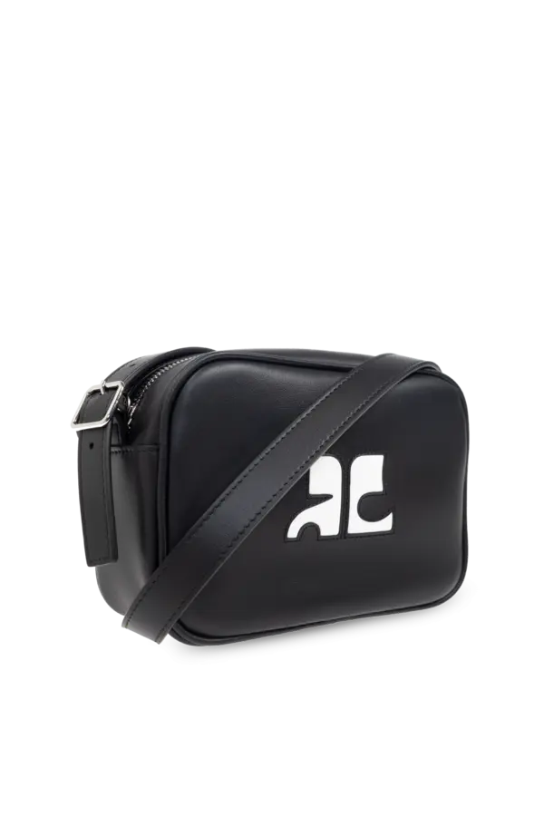 COURREGES Re-edition Shoulder Bag - Black