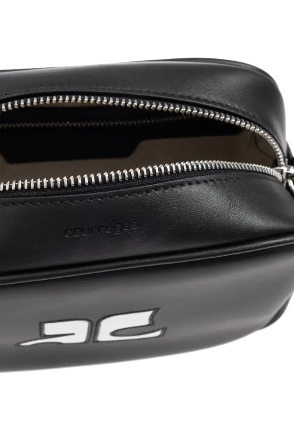 COURREGES Re-edition Shoulder Bag - Black