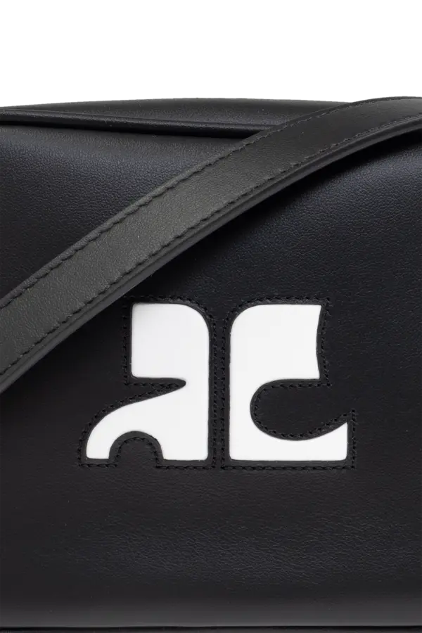 COURREGES Re-edition Shoulder Bag - Black