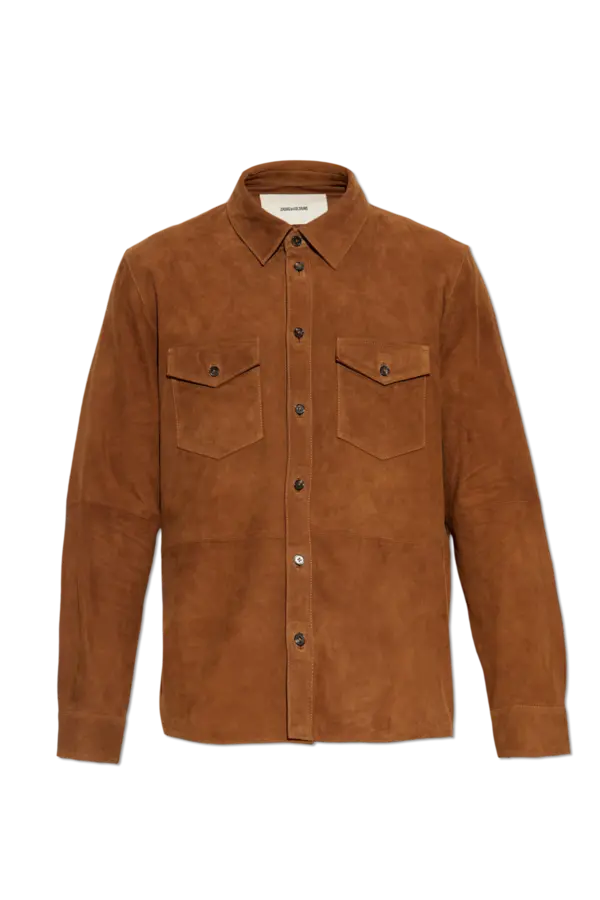 Zadig&Voltaire Suede Shirt `sergy
