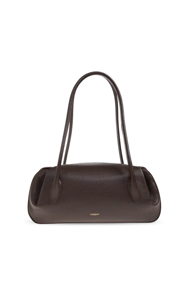 Yuzefi Oyster Shoulder Bag - Brown
