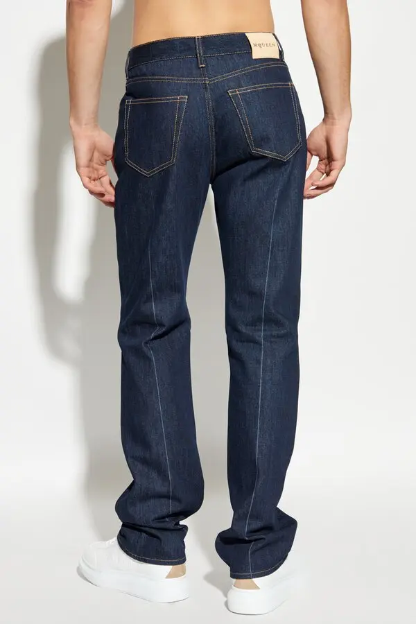 Alexander McQueen Straight-leg Jeans