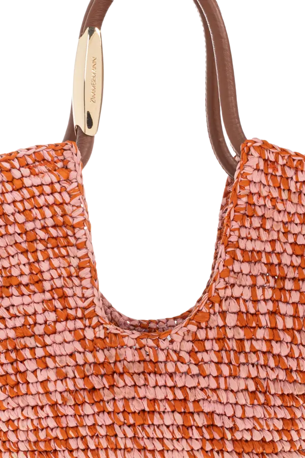 Zimmermann Raffia Shopper Bag