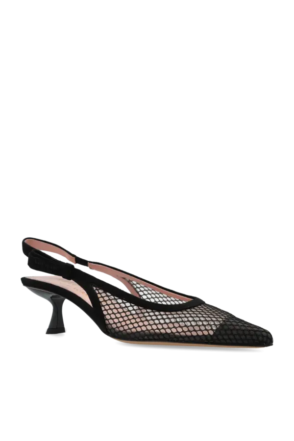Kate Spade New York Heeled Slingback Shoes - Black