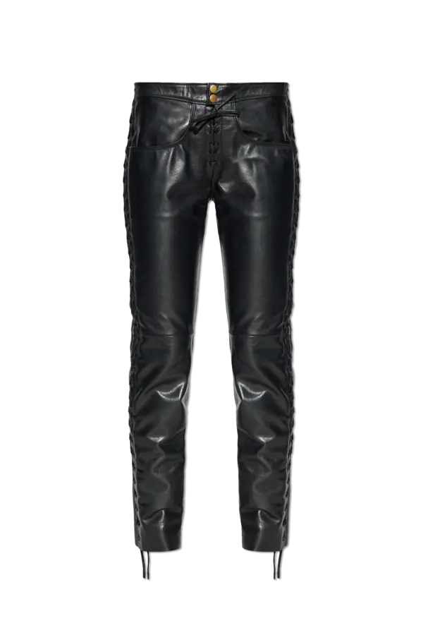Isabel Marant Cyerra Leather Trousers