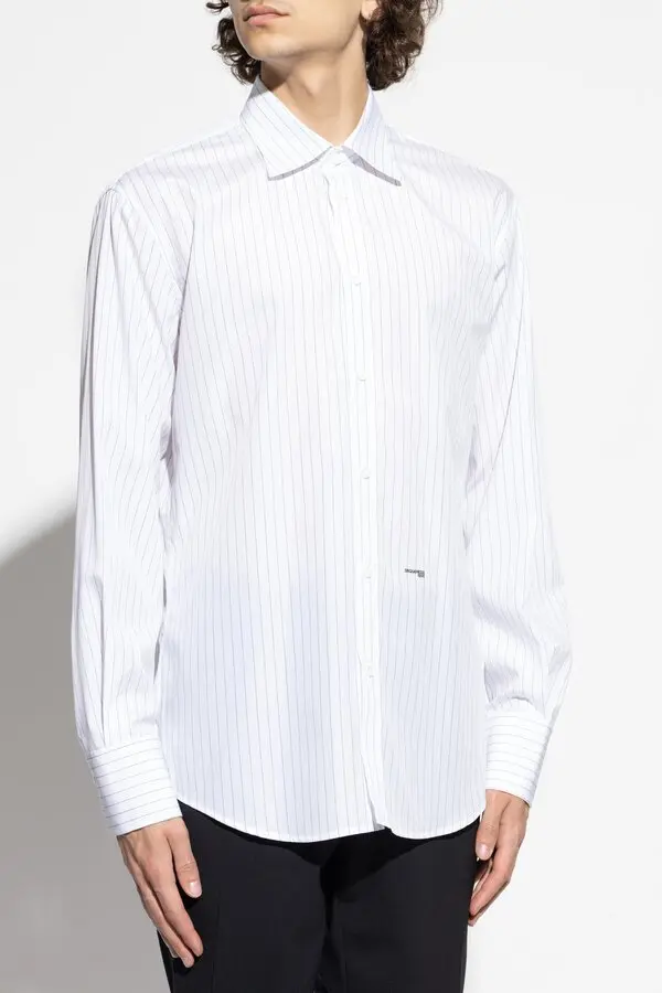 Dsquared2 Shirt With A Striped Pattern