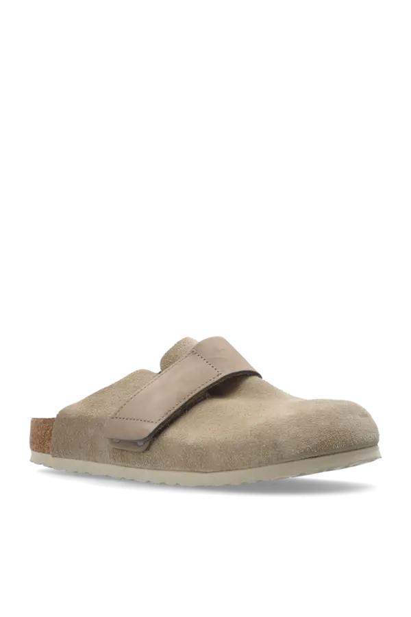 BIRKENSTOCK Loma Suede Slides - Beige