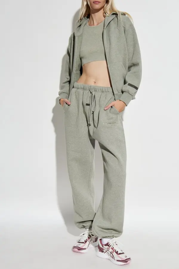 Fear Of God Sleeveless Crop Top - Grey