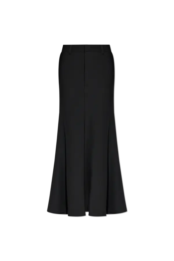 Balenciaga Ankle-length Wool Mermaid Skirt