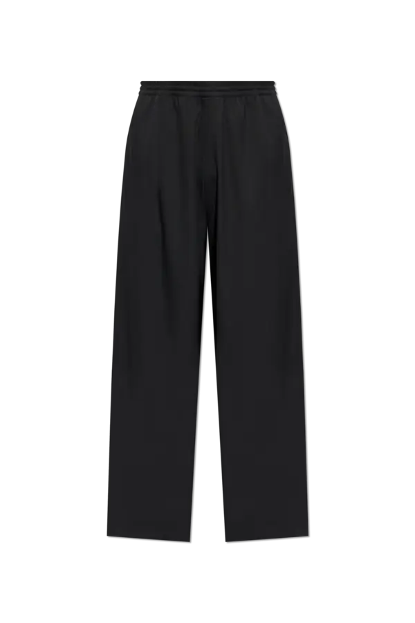 Balenciaga Wide-leg Wool Trousers