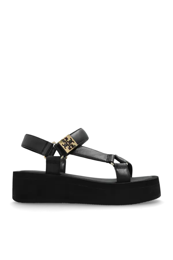 Tory Burch Platform Sandals - Black