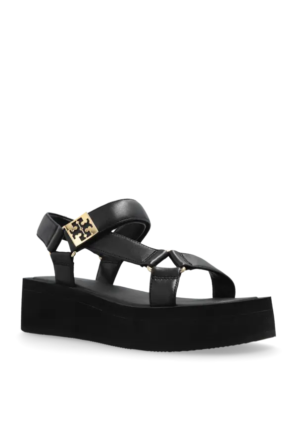 Tory Burch Platform Sandals - Black