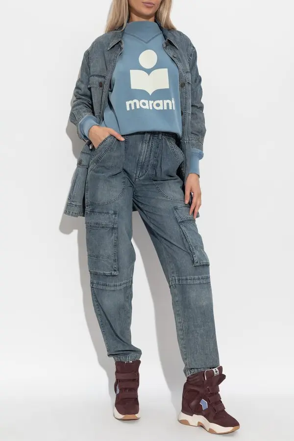MARANT ETOILE Nayla Cargo Jeans