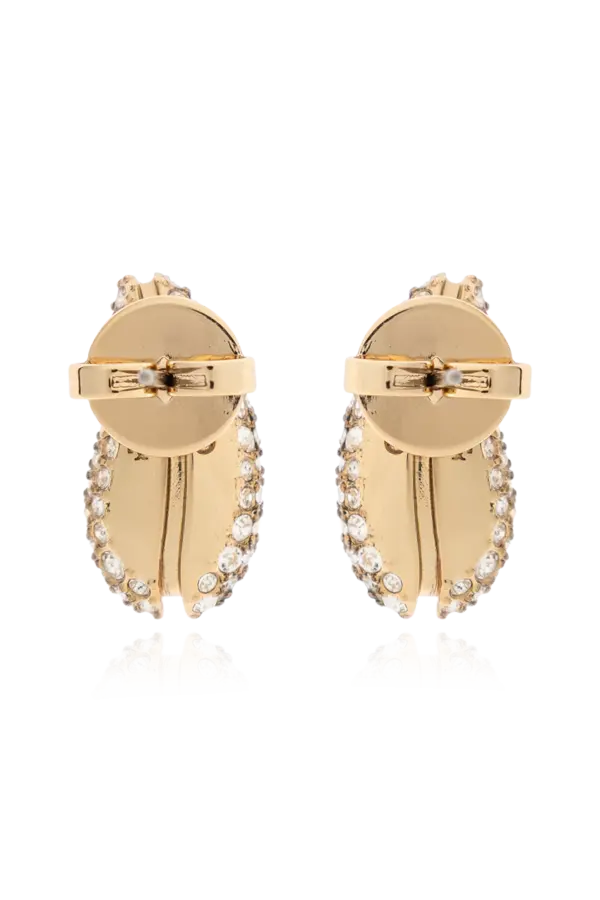 Tory Burch Earrings With Shimmering Crystals