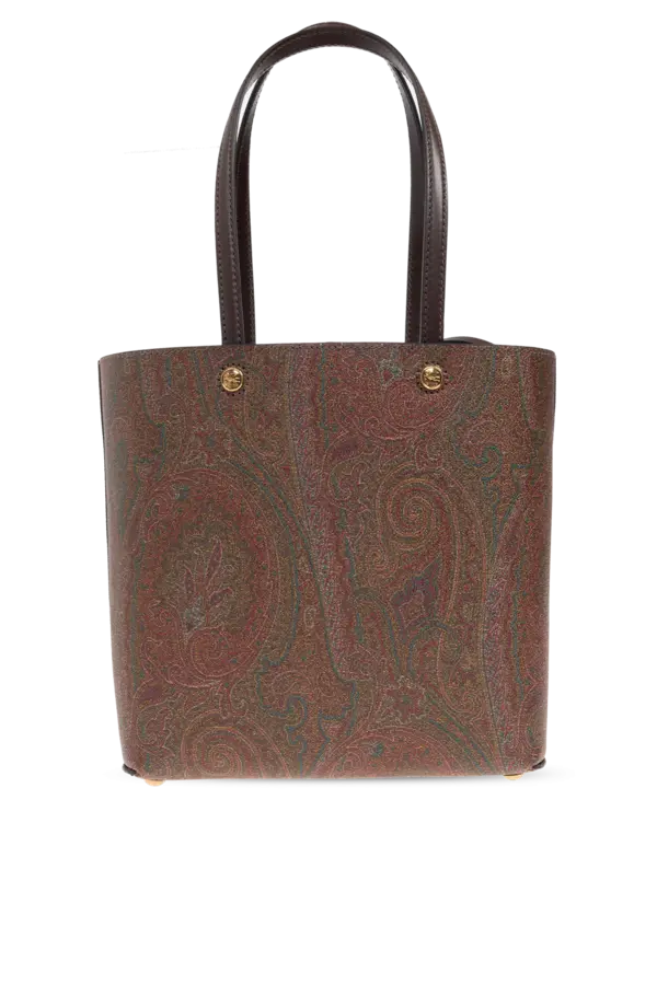 Etro Paisley Shopper Bag - Brown