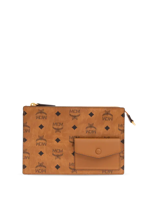 Mcm Arem Small Shoulder Bag - Brown